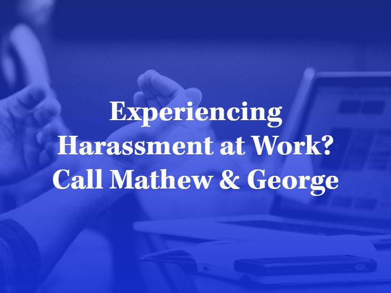 Los Angeles Ca Sexual Harassment Lawyer Mathew And George
